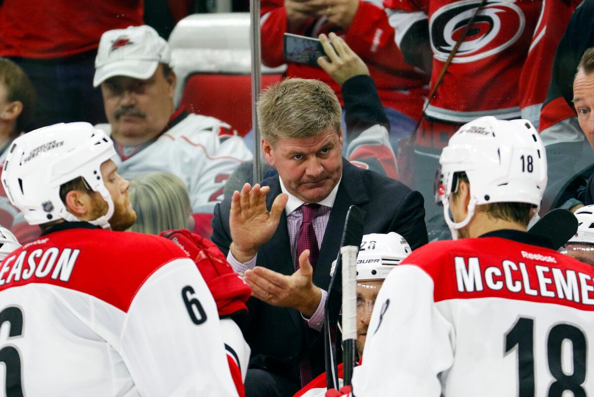 Bill Peters Delivering on Special Teams Promise for Carolina Hurricanes ...