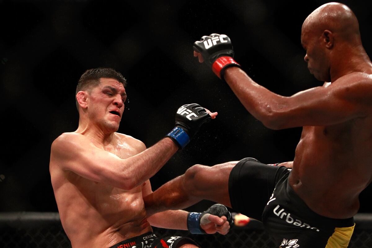 Anderson Silva vs. Nick Diaz: Video Highlights from UFC 183 Main Event ...