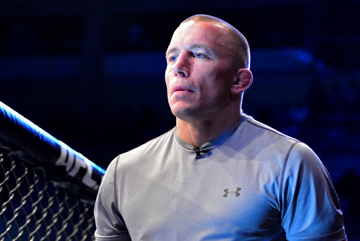 Ufc Would Book Georges St Pierre Vs Anderson Silva Gsp Has No Plans