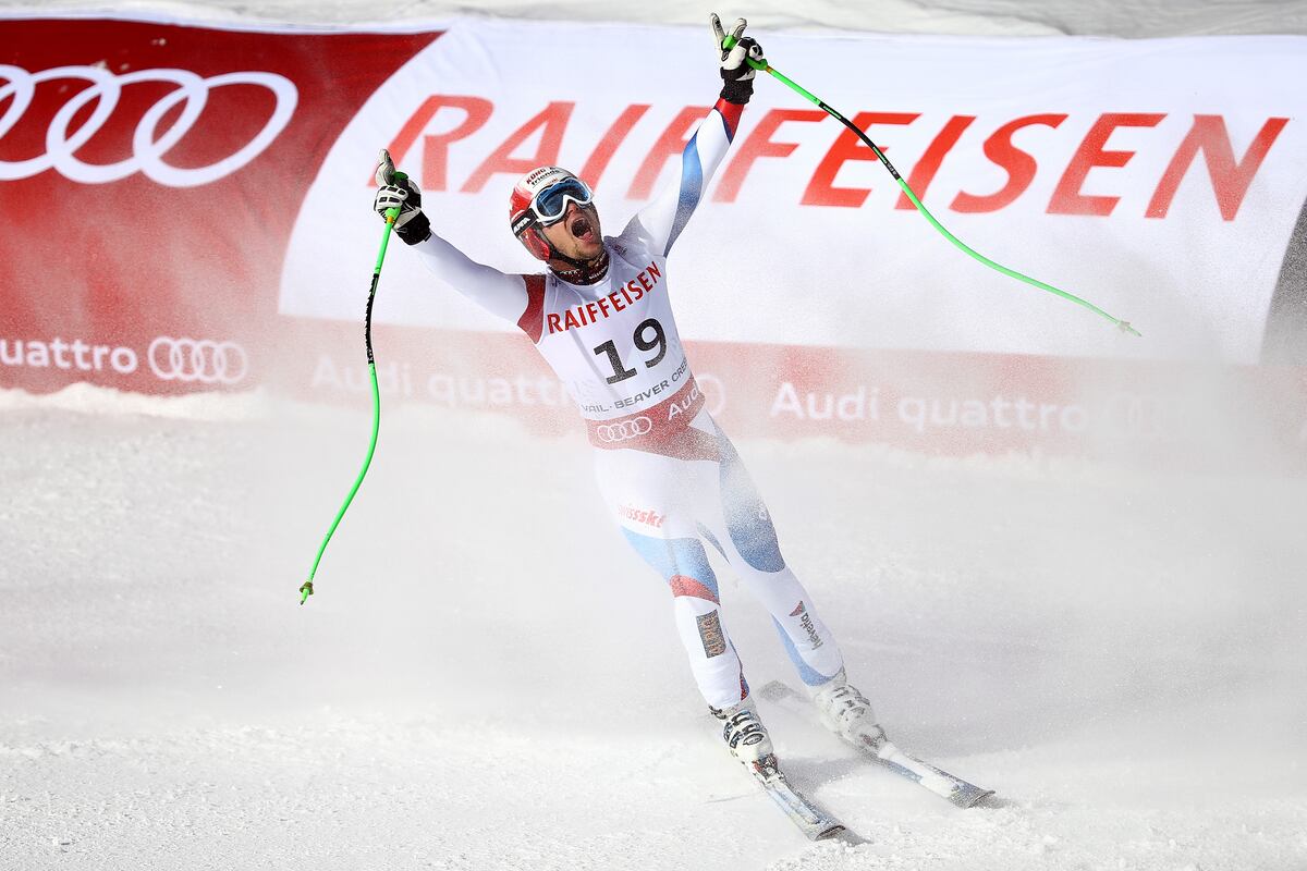 World Ski Championships—Men's Downhill: Kueng Wins, Ganong Earns Silver ...