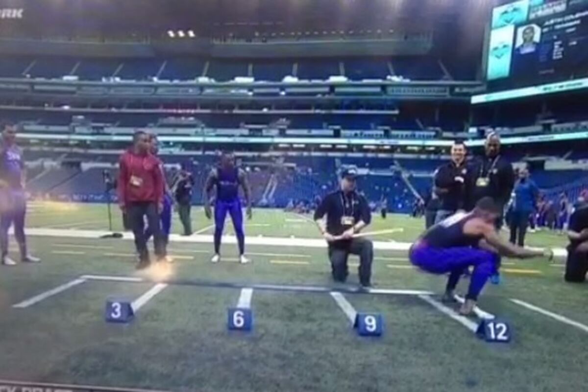 CB Byron Jones Wows with 12'3" Broad Jump at 2015 NFL Combine | News ...