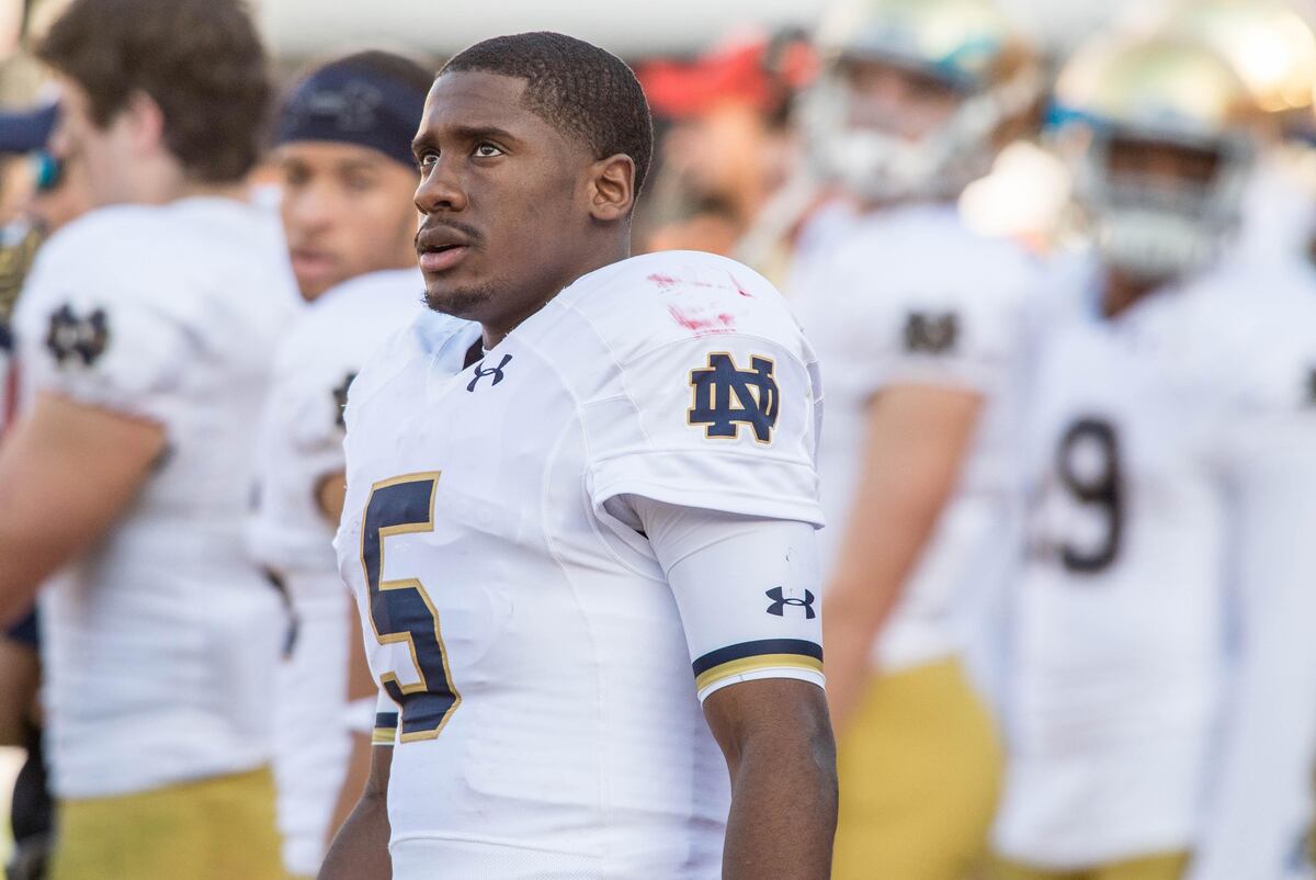 How Brian Kelly and Notre Dame Distracted Attention from the QB Battle ...