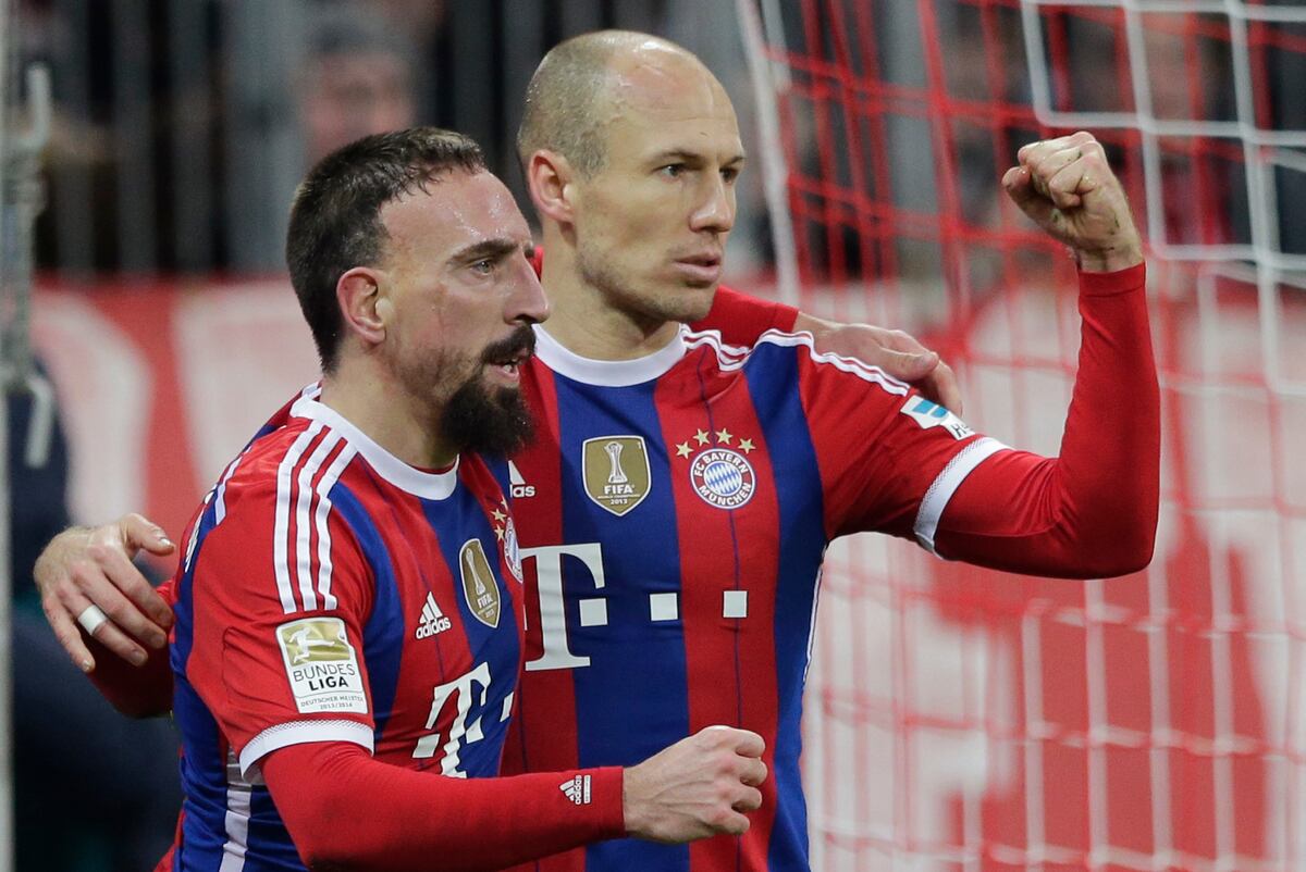 European Team of the Week: Ribery, Robben Star for Bayern, Pirlo Spurs ...