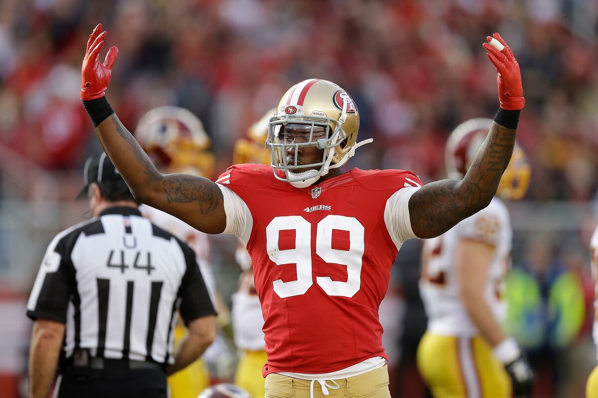 Aldon Smith, 49ers Restructure Contract: Latest Details, Comments and ...