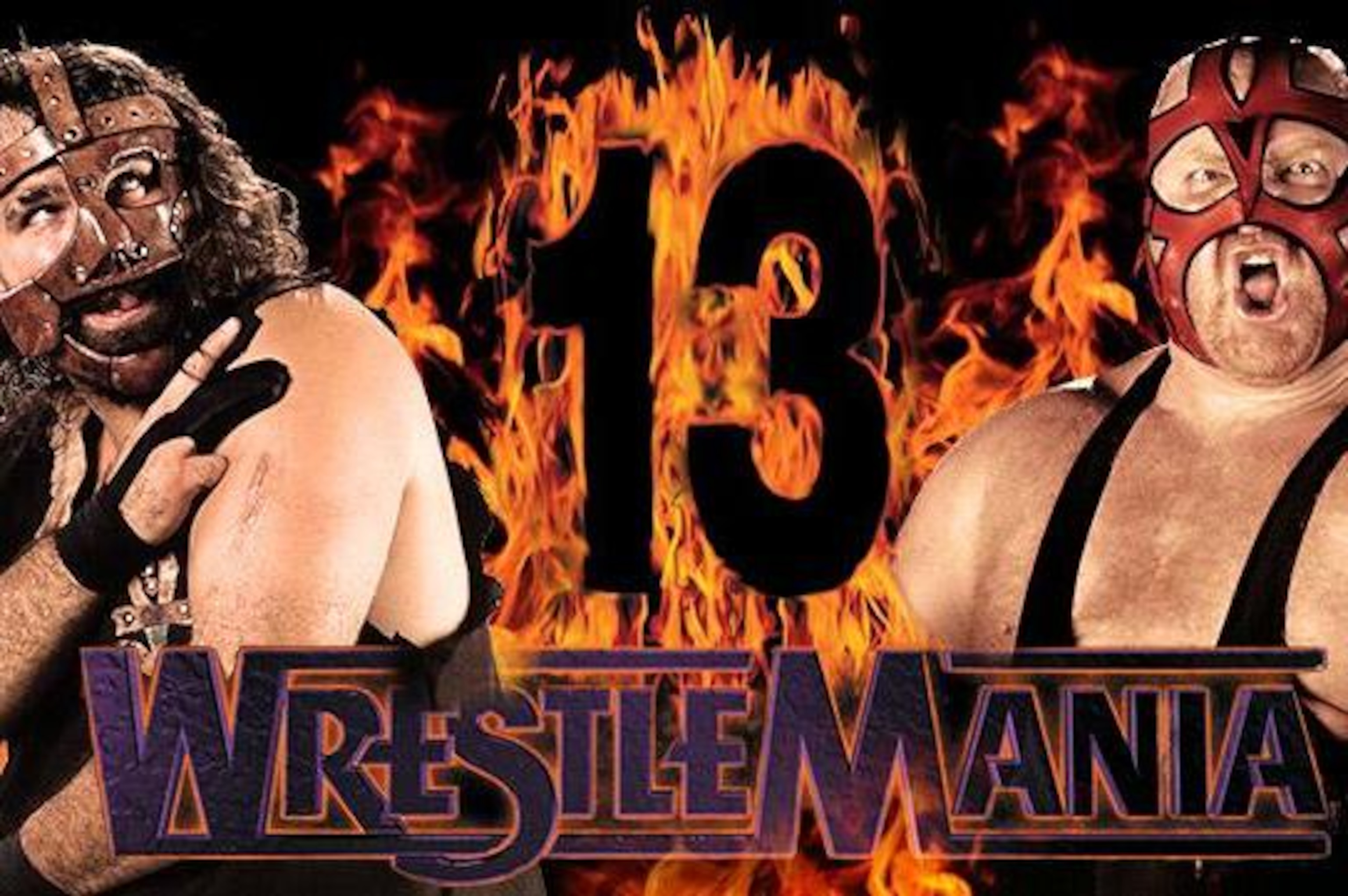 Wrestlemania 13 Poster