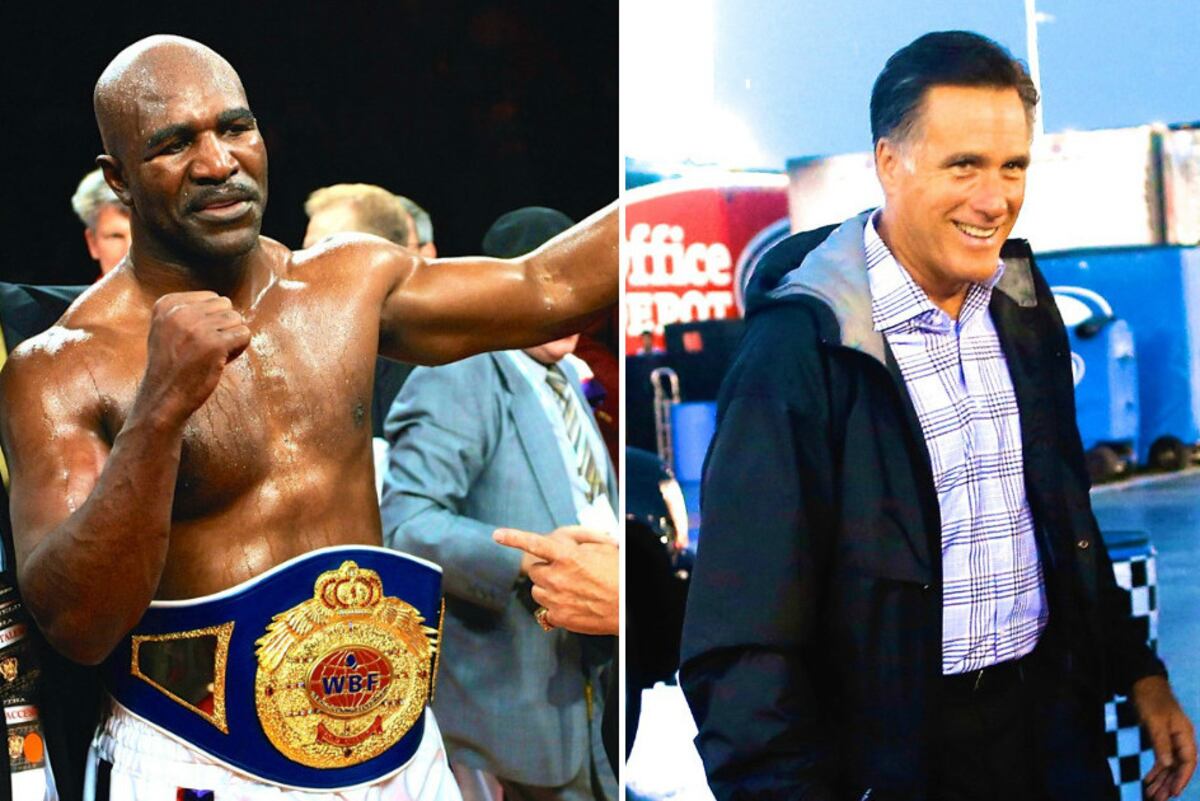 Evander Holyfield to Fight Mitt Romney for Charity Event | News, Scores ...