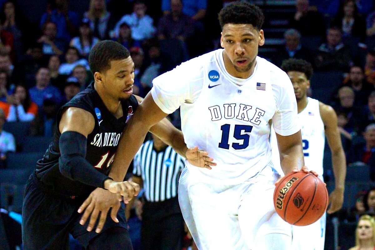 Jahlil Okafor Showing He's a Man Among Boys in Scorching NCAA ...