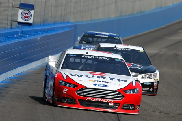 Brad Keselowski's Fontana Win Provides Mini Respite from Kevin Harvick ...