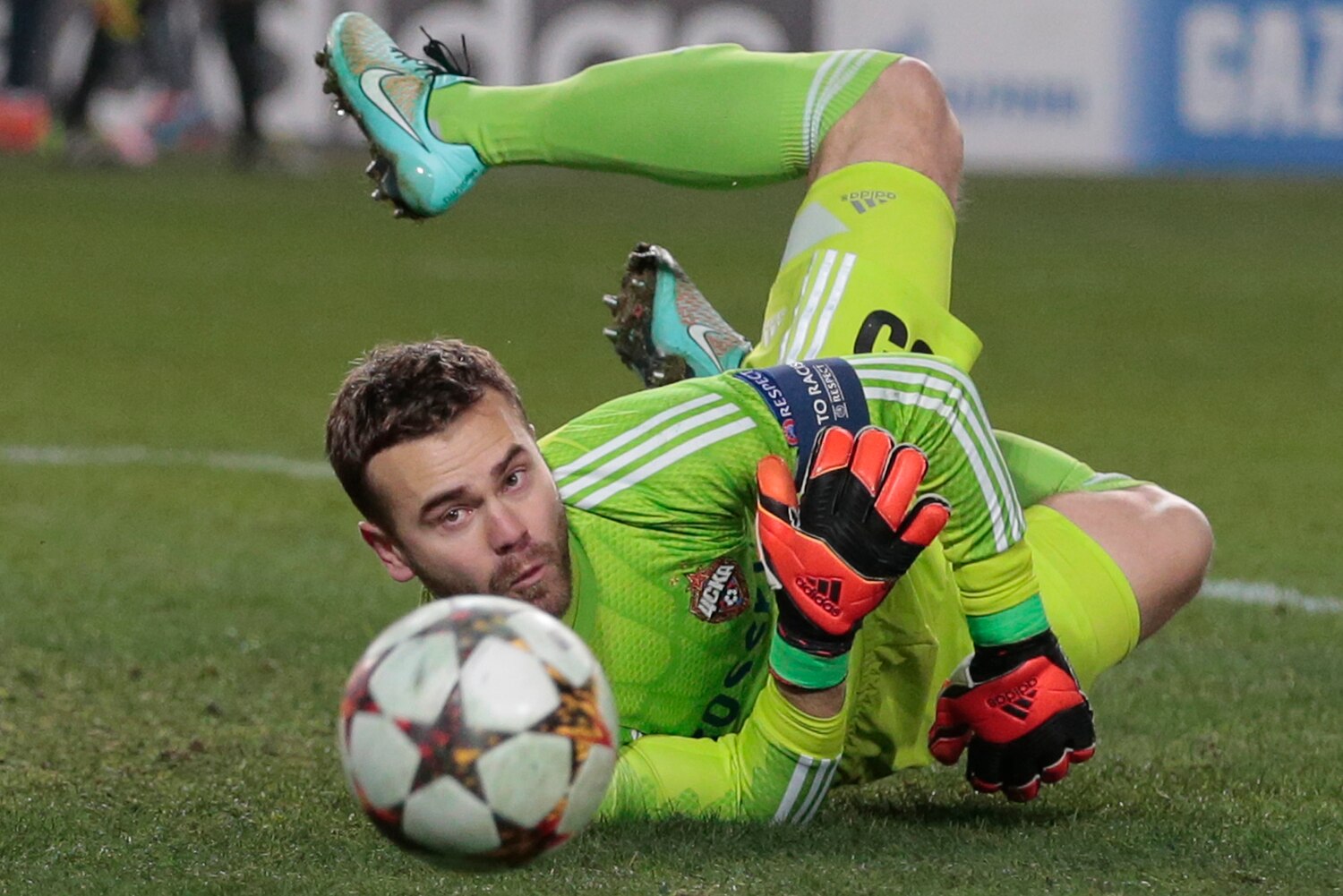 Igor Akinfeev Hit by Flare During Montenegro vs. Russia: Details and ...