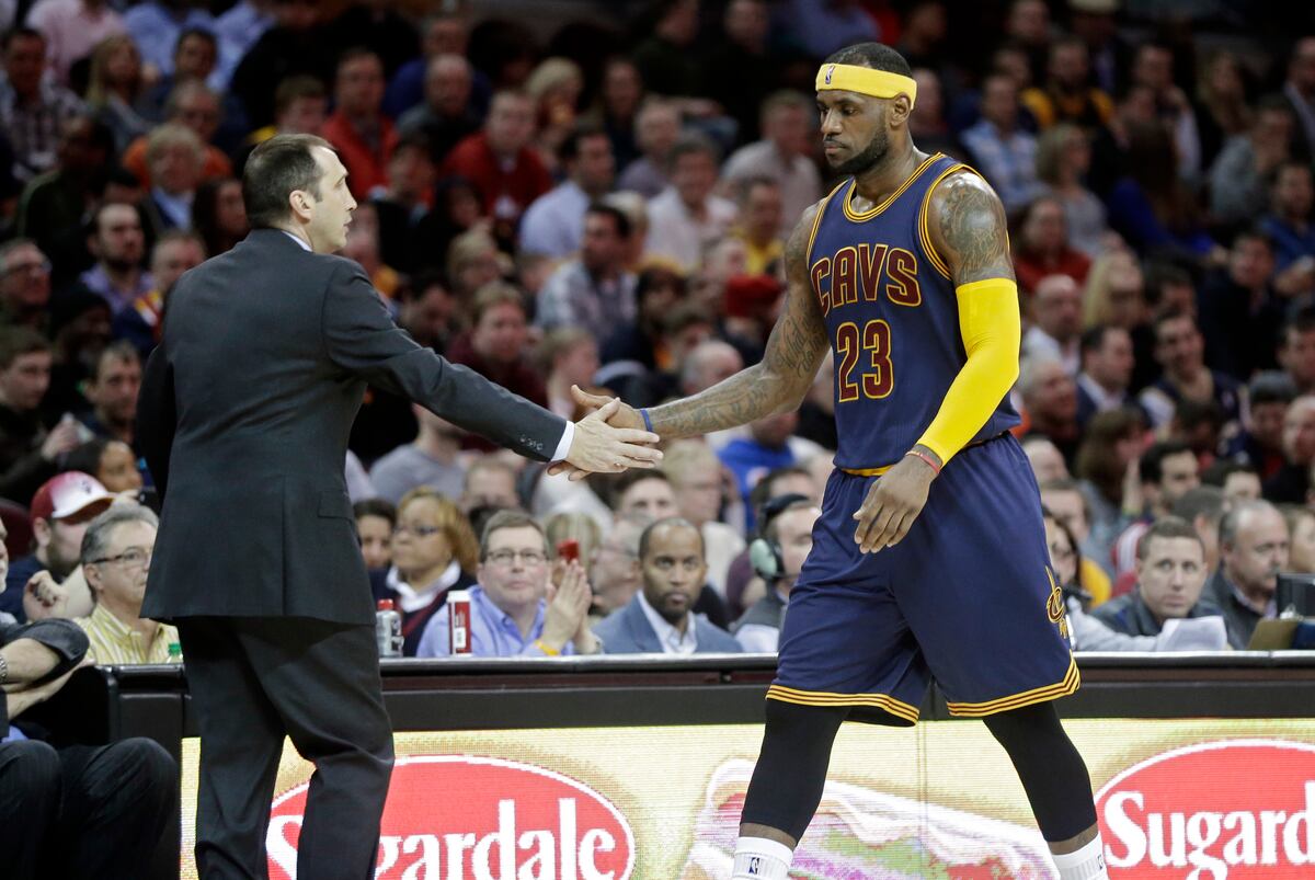 LeBron James Comments on Calling Offensive Sets and Plays for Cavaliers ...