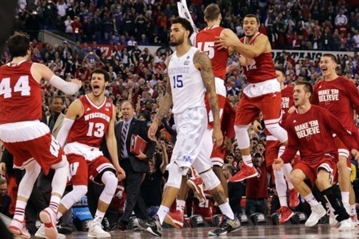 Kentucky vs. Wisconsin: Score and Twitter Reaction from 2015 Final Four ...
