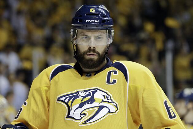 Shea Weber Injury: Updates on Predators Defenseman's Status and Return ...