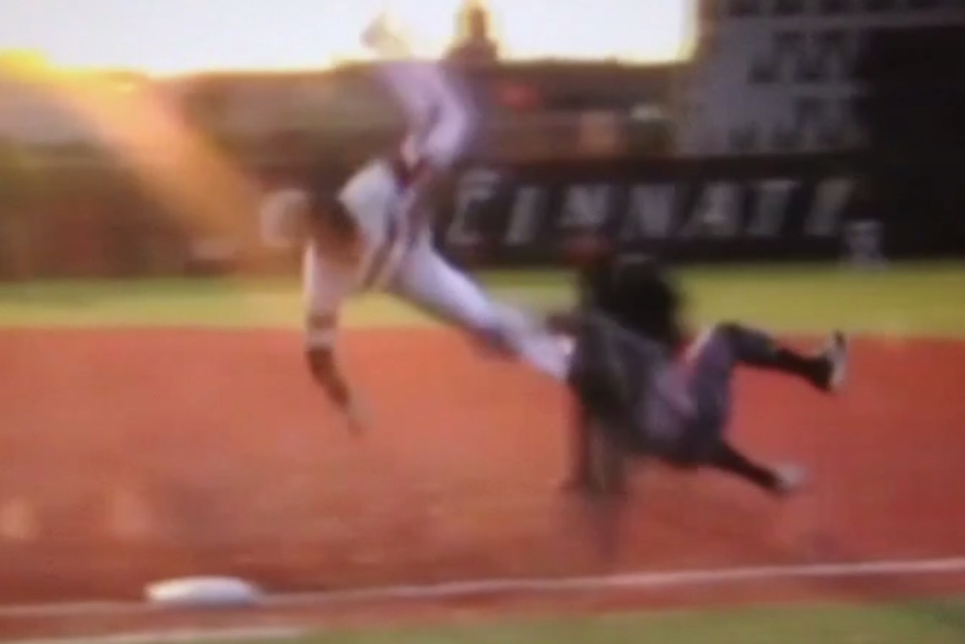 College Baseball Collisions