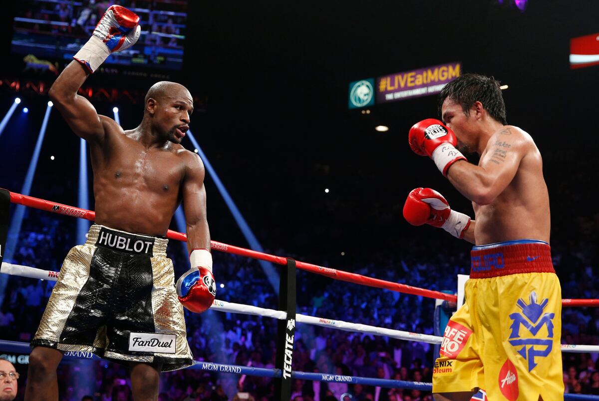 Floyd Mayweather Fight: Scorecards Reflect Money's Dominance over Manny ...