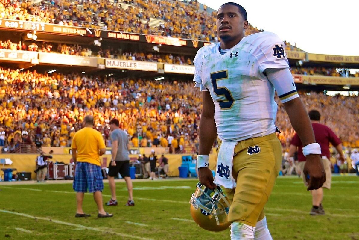 Everett Golson to Transfer from Notre Dame: Latest Details, Comments ...