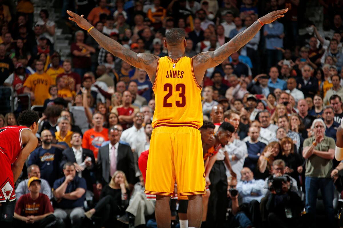 James Turns in Historic Stat Line in Game 5 Win over Bulls | News ...