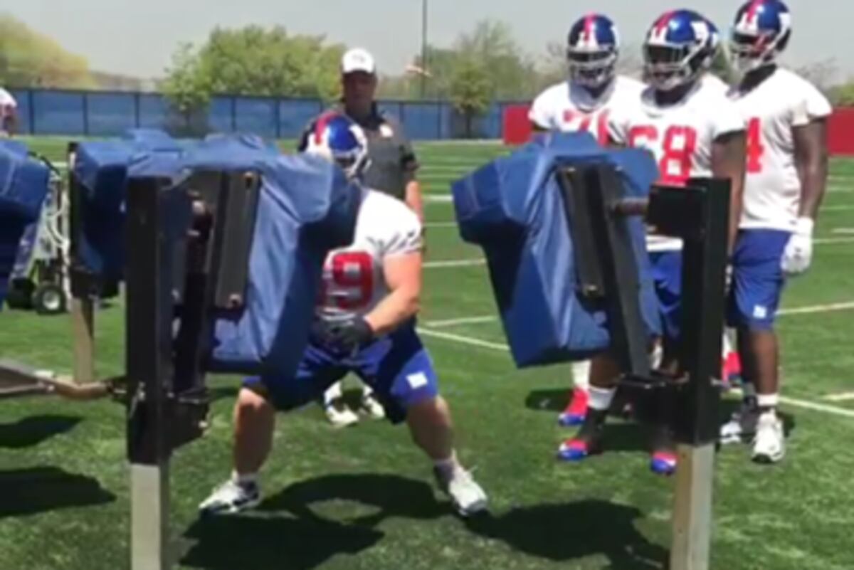 Focused Brett Jones Hopes to Impress the NY Giants Coaches This Summer ...