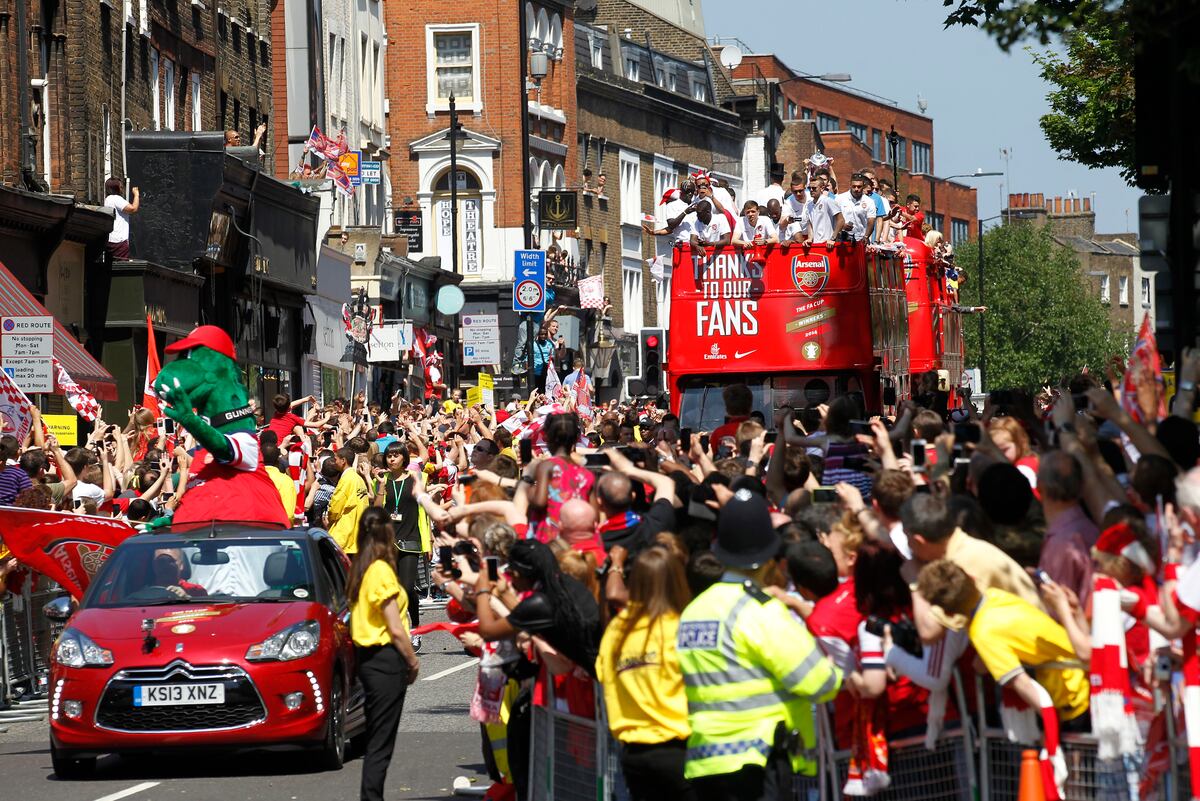 Arsenal Parade 2015: Route, Date, Time, TV Schedule, Live Stream, More ...