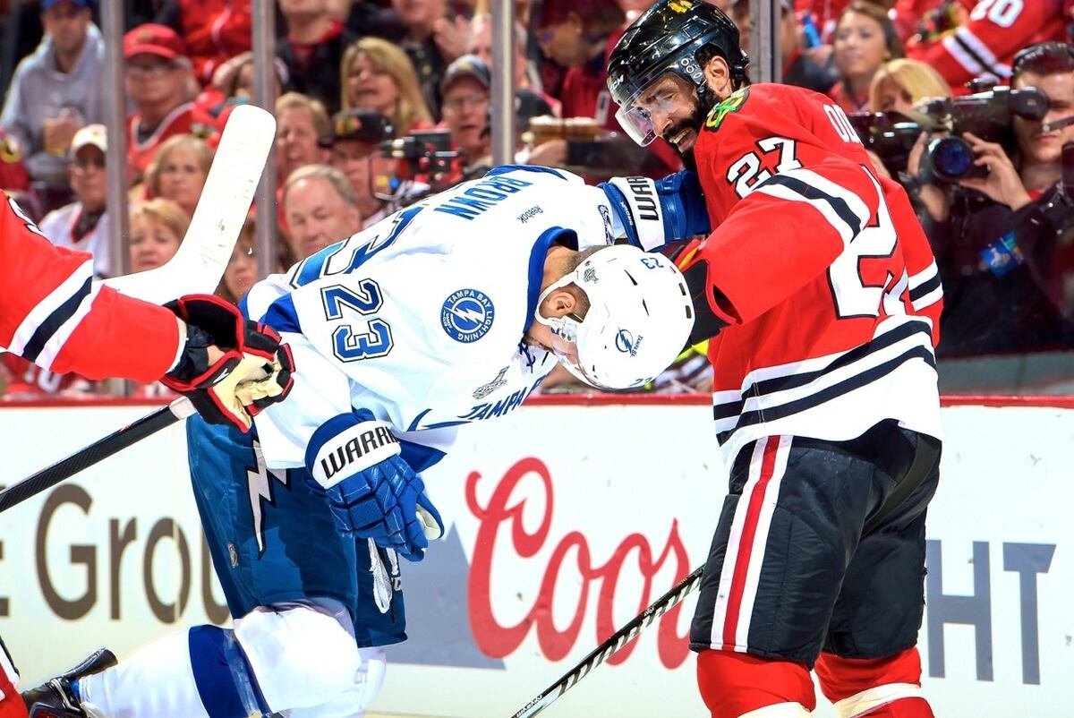 Broken Blue Line Hurting Blackhawks Badly as Lightning Take Control of ...
