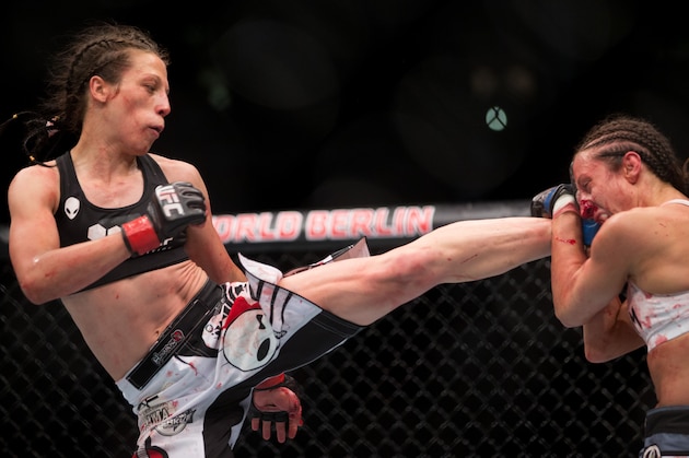NSFW: UFC Champ Joanna Jedrzejczyk Leaves Jessica Penne a Bloody Mess ...