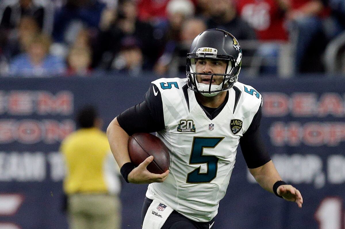 Blake Bortles Faces Immediate Pressure to Develop into a Franchise ...