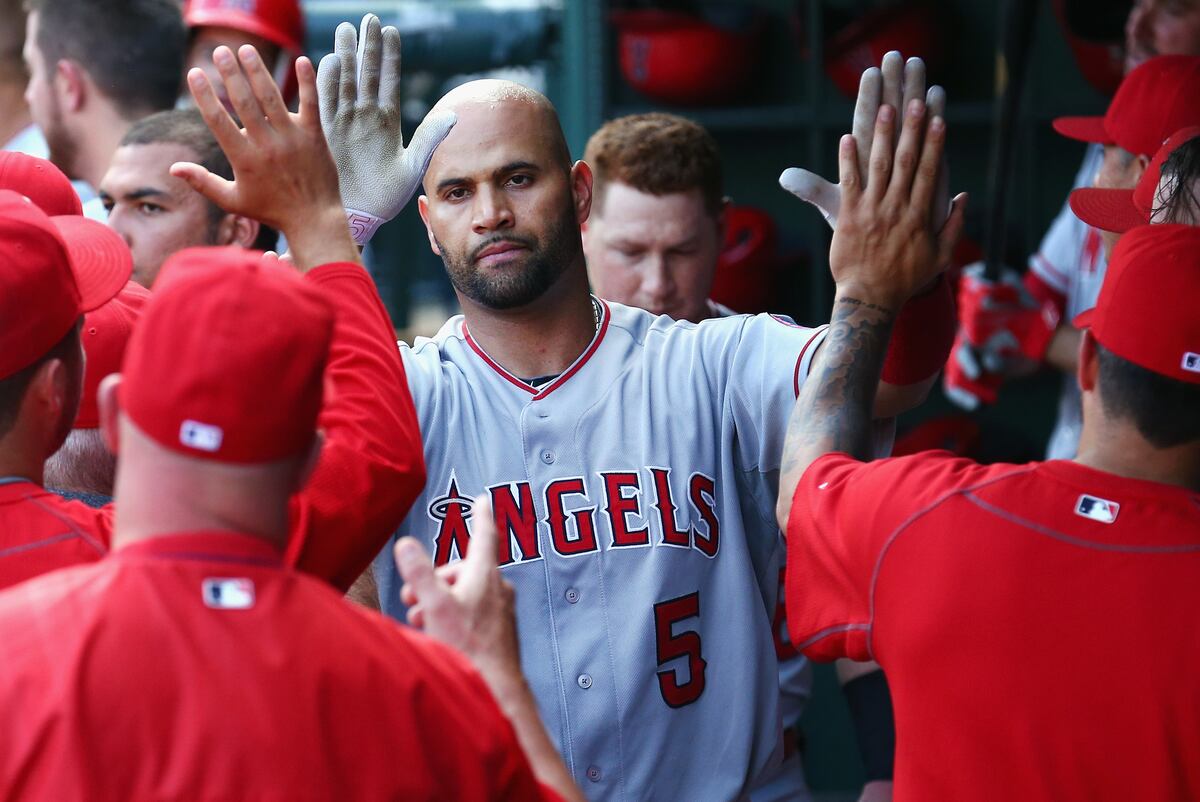 Pujols Becomes 10th Player to Hit 25 Home Runs 14 Times | News, Scores ...
