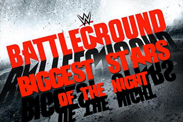 Wwe Battleground 2015 Results Biggest Stars Of The Night News