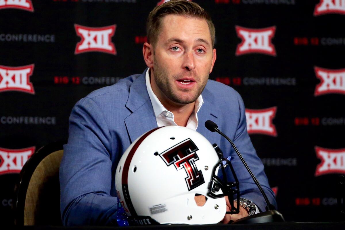 Kliff Kingsbury out to Show He's Not Just the Big 12's Best-Looking ...
