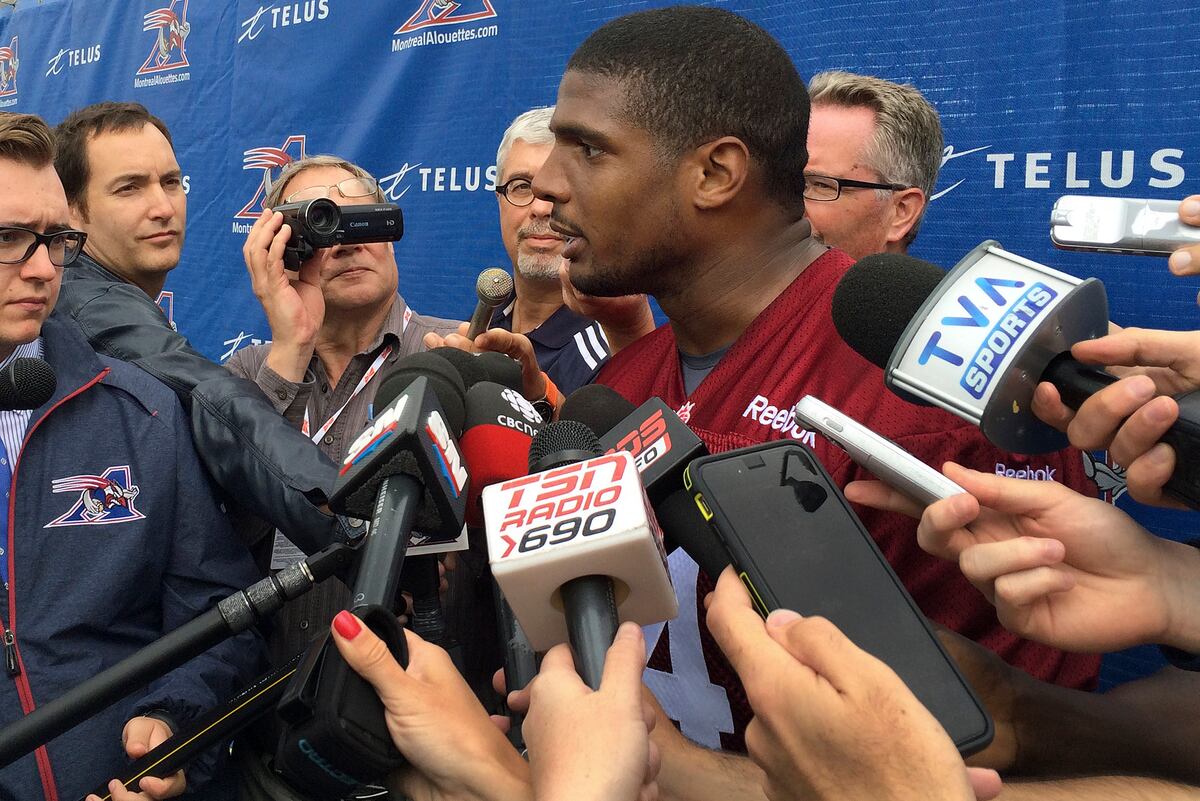 Michael Sam Comments on CFL Debut with Montreal Alouettes | News ...