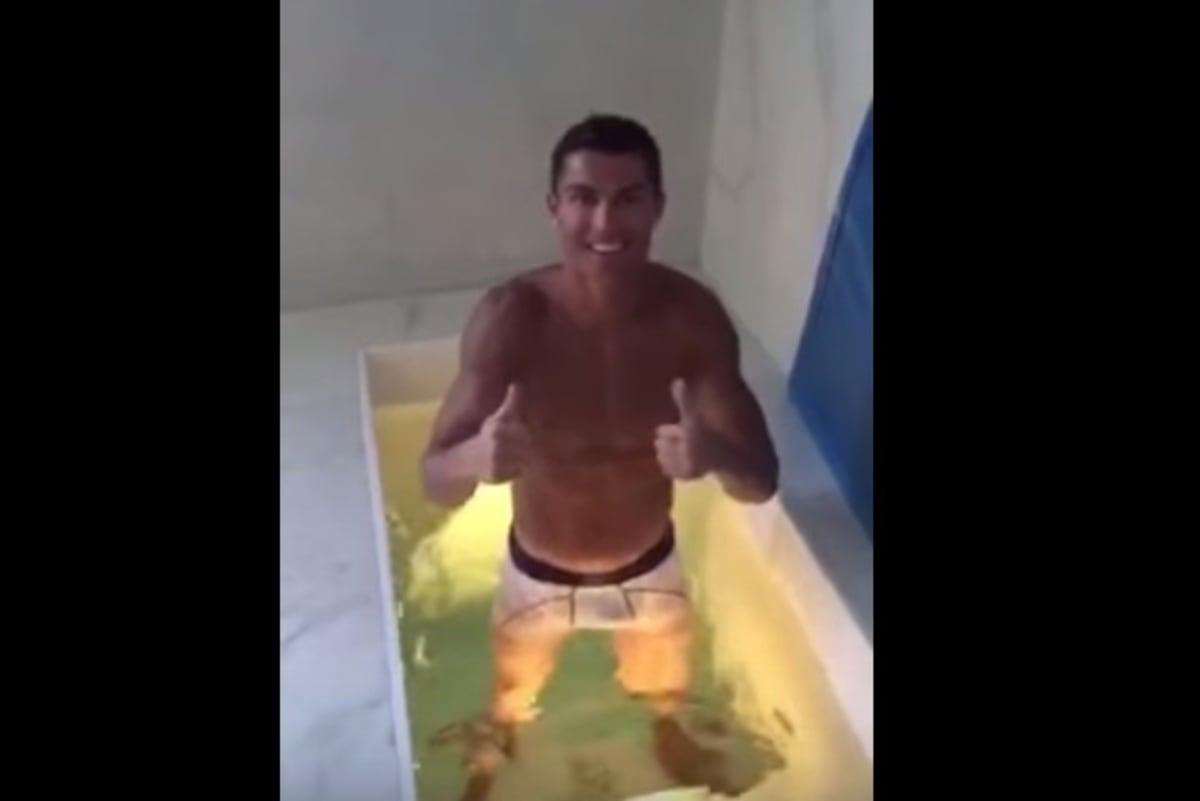Cristiano Ronaldo Declares Cold Water Is Best During His Recovery ...
