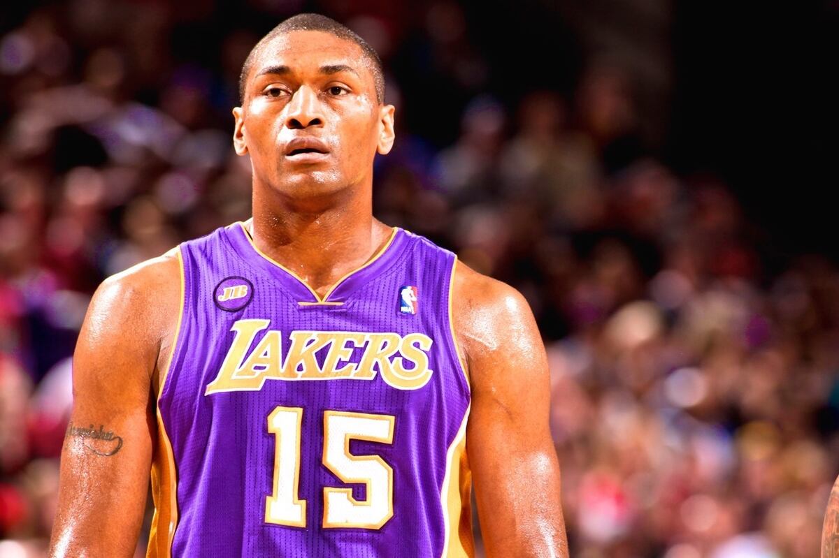 Metta World Peace Signs 1-Year Contract with Los Angeles Lakers | News ...