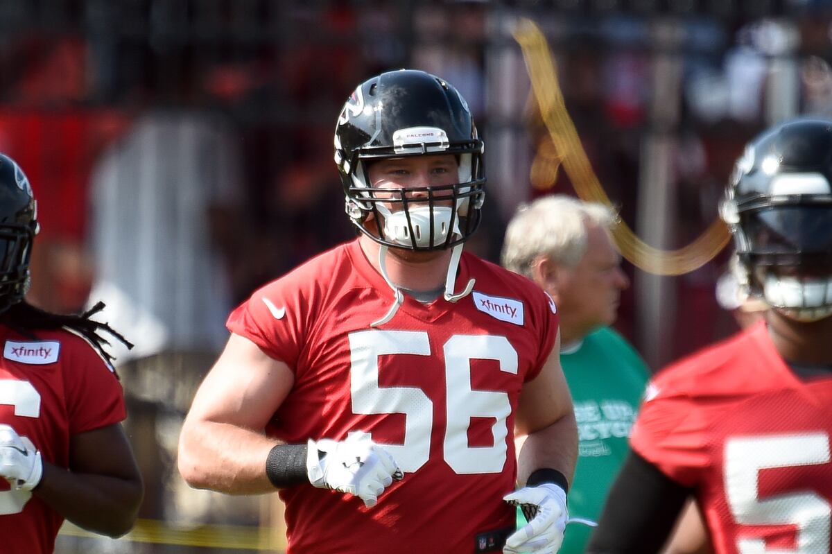 Brooks Reed Injury: Updates on Falcons LB's Recovery from Groin Surgery ...