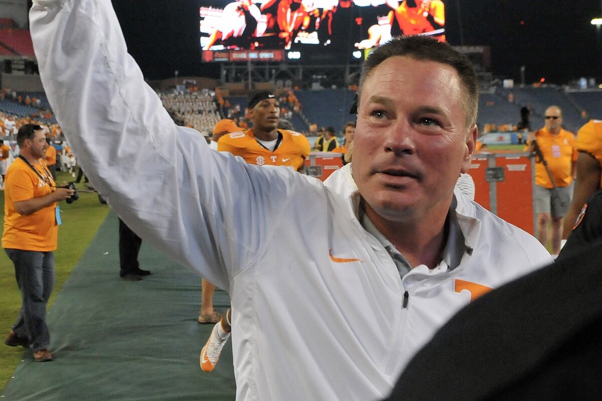 How Butch Jones Rebuilt the Tennessee Football Program | News, Scores ...