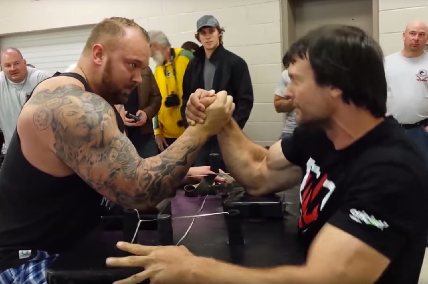 The Mountain from 'Game of Thrones' Loses Arm-Wrestling Match to Devon ...