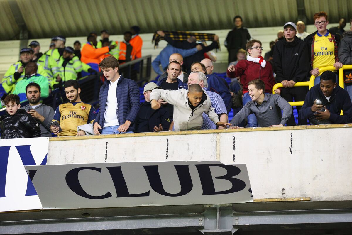Arrests Made After Tottenham vs. Arsenal Crowd Trouble | News, Scores ...