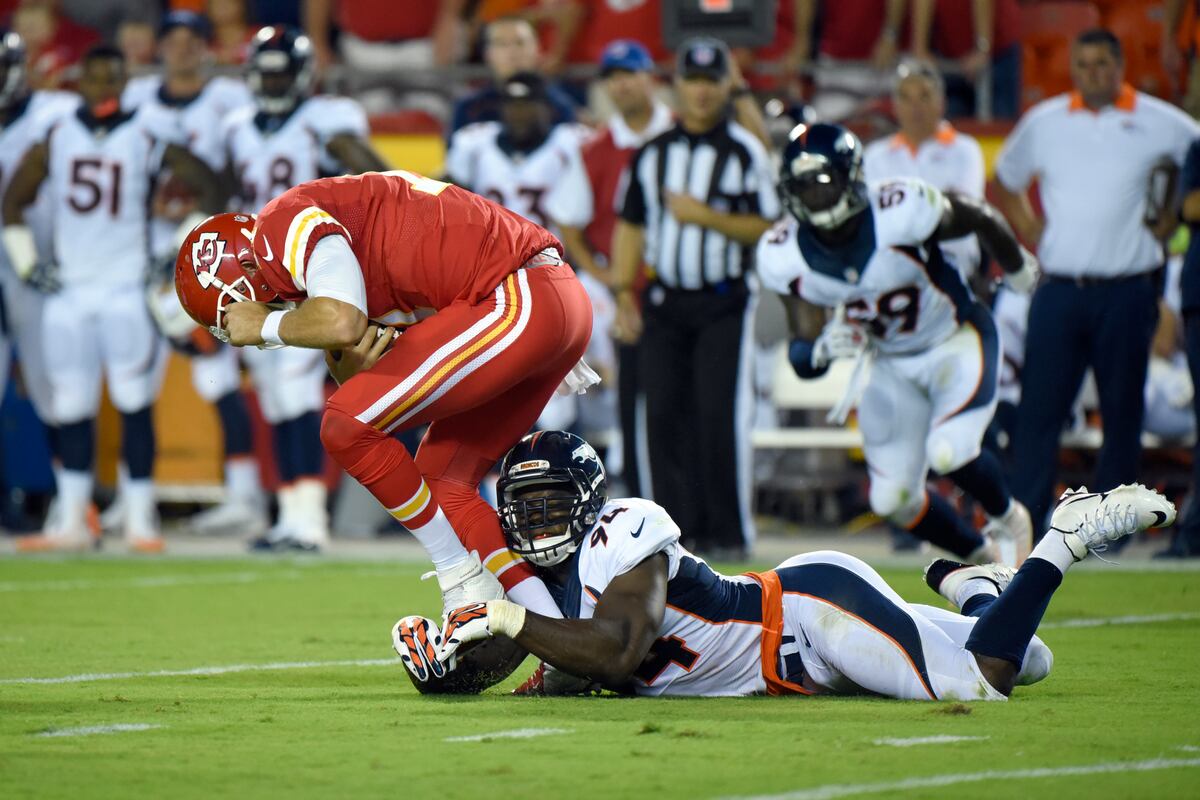 DeMarcus Ware Fined for Roughing Alex Smith: Latest Details and ...