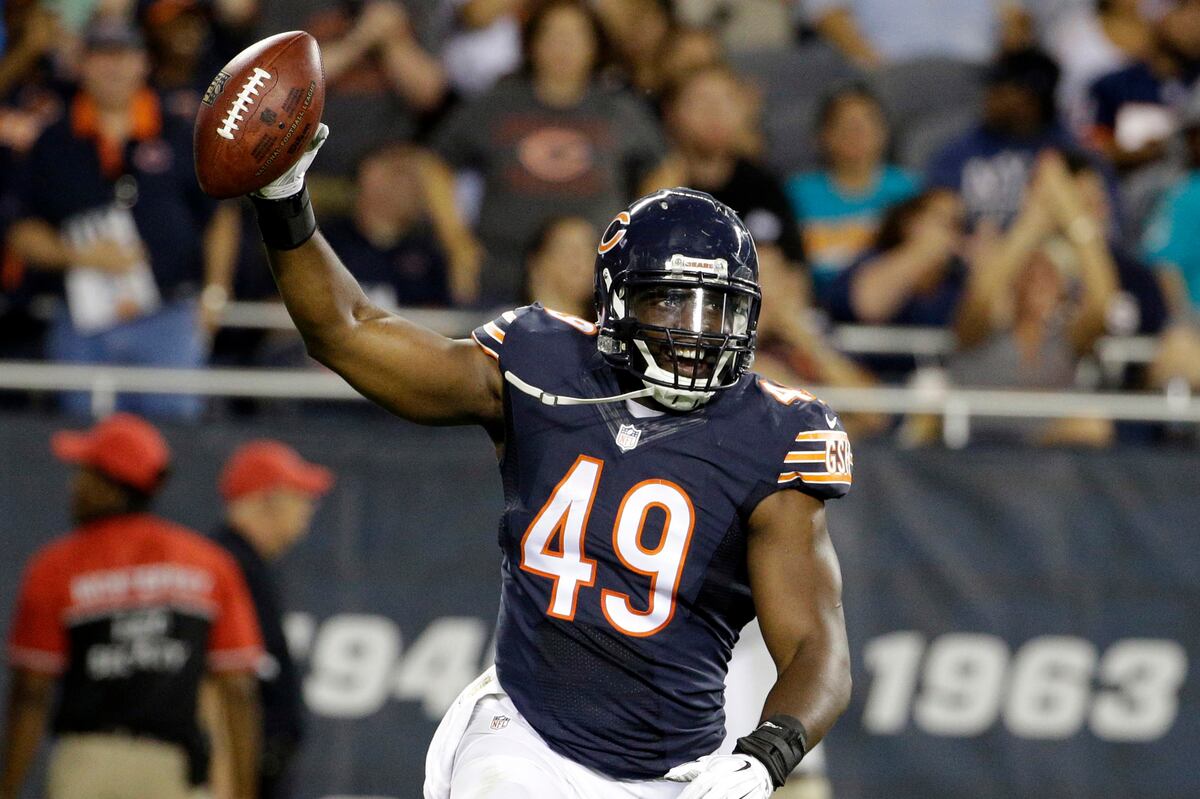 Chicago Bears OLB Sam Acho Becoming a Reliable Piece in Vic Fangio's ...