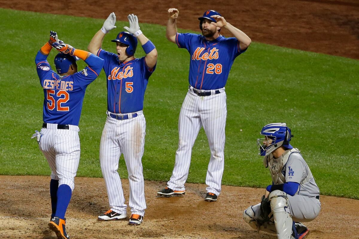 Poised Mets Let Their Bats Do the Talking in Game 3 Rout, Push Dodgers ...