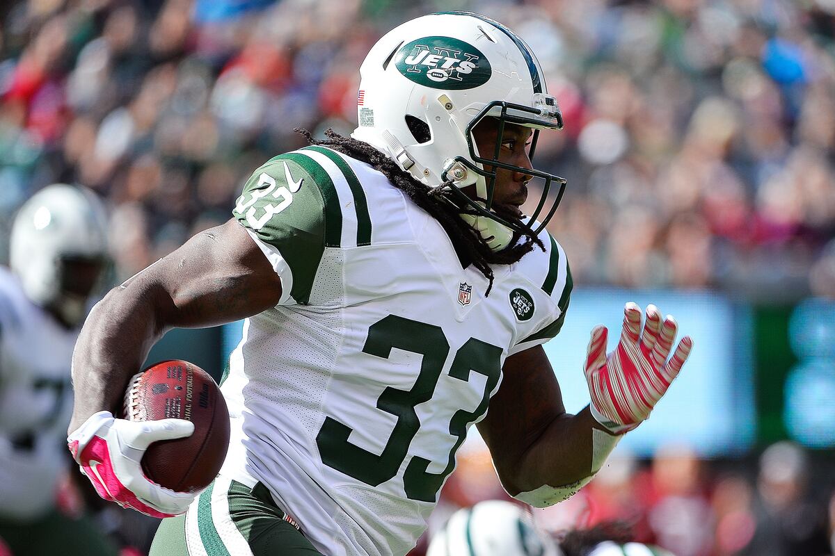 Jets' Ivory Records Consecutive 140-Yard Rushing Games | News, Scores ...