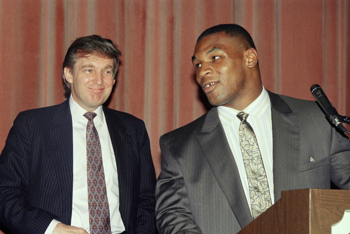 Mike Tyson Endorses Donald Trump for President of the United States ...