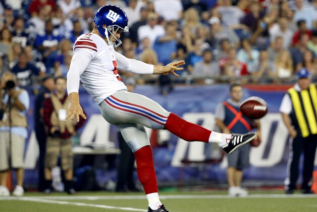 Punter Steve Weatherford Cut by Jets After 1 Game, Made $51,000 with Team