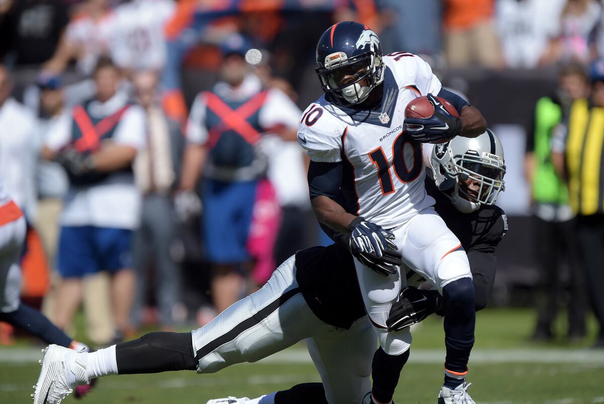 Emmanuel Sanders Injury: Updates on Broncos WR's Finger and Return ...