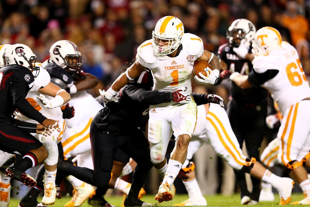 Tennessee Volunteers vs. South Carolina Gamecocks: Complete Game ...