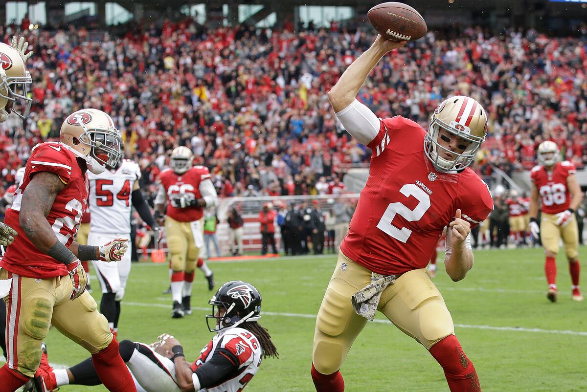 Blaine Gabbert, Quinton Patton, Garrett Celek Post-Week 9 Fantasy ...