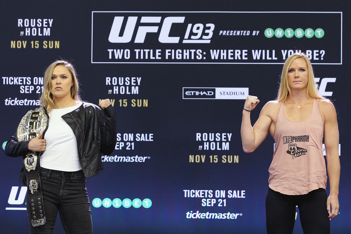 UFC 193: Fight Night Bonus Predictions for Rousey vs. Holm Fight Card ...
