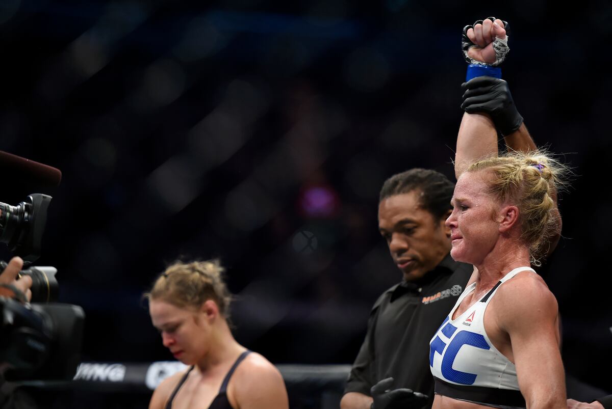 Holly Holm Answers Ronda Rousey 'Jerk' Question, Has Seen Knockout Over ...
