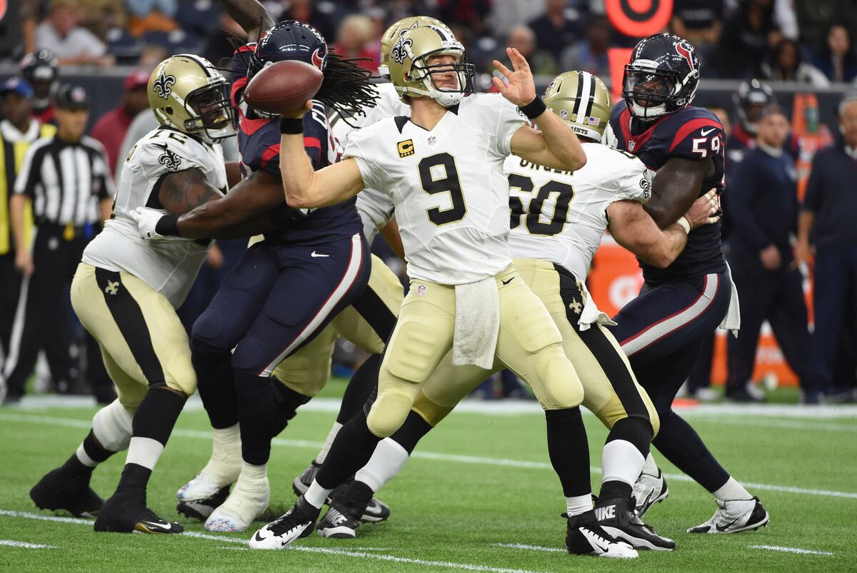 Saints' 155-Game Touchdown Streak Snapped vs. Texans | News, Scores ...