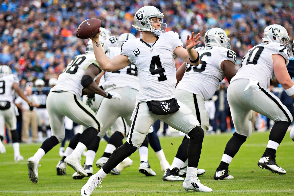 Derek Carr, Amari Cooper, Seth Roberts Post-Week 12 Fantasy Advice ...