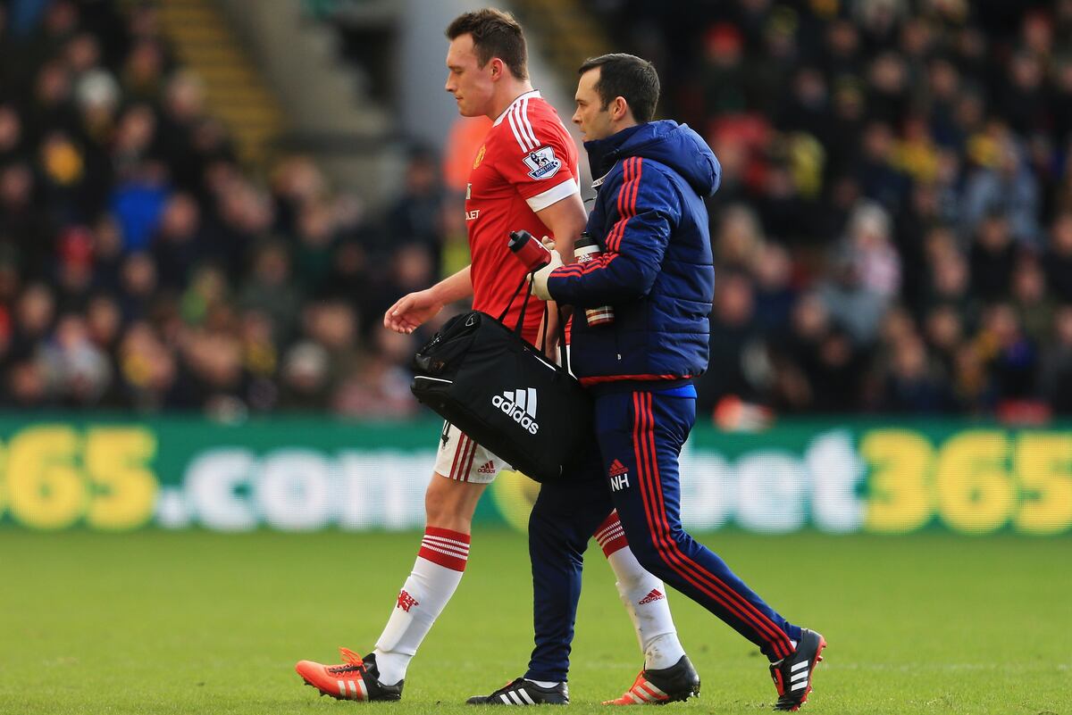 Phil Jones Injury: Updates on Manchester United Defender's Ankle and ...