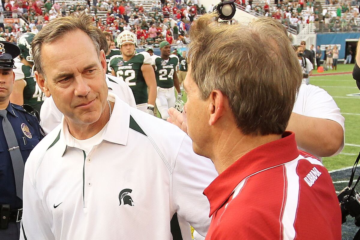 Nick Saban vs. Mark Dantonio Is Perfect College Football Playoff ...